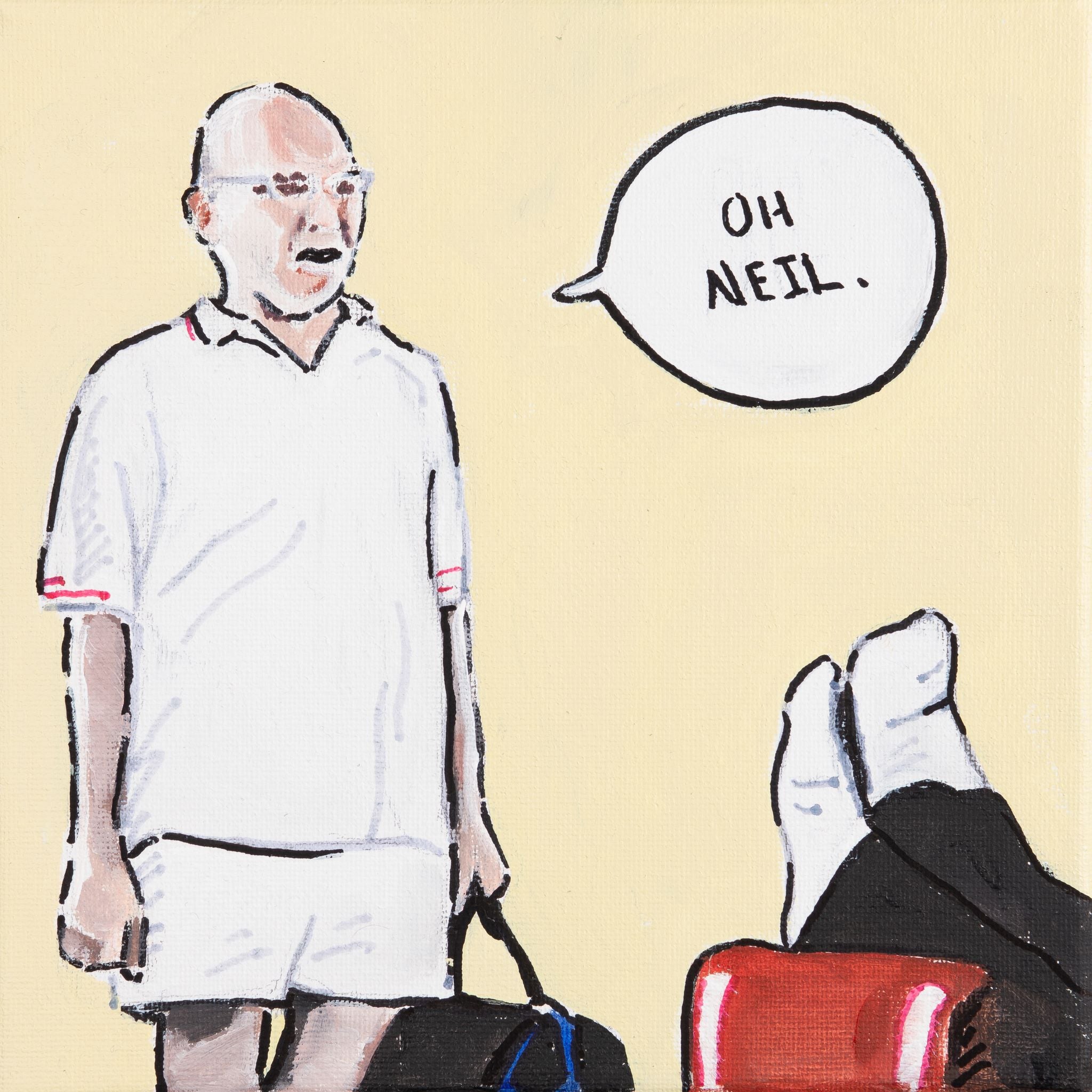 'Oh Neil.' - The Inbetweeners - Art Print – Charlie Adrian